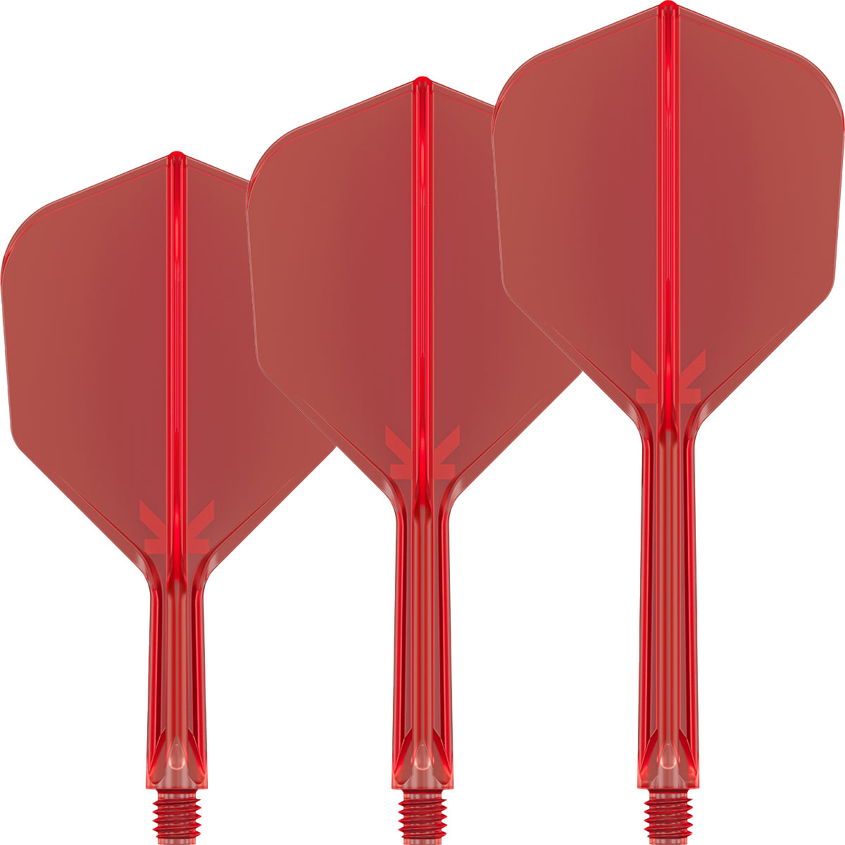 K-Flex Red No6 One Piece Flights by Target – Double Top Darts