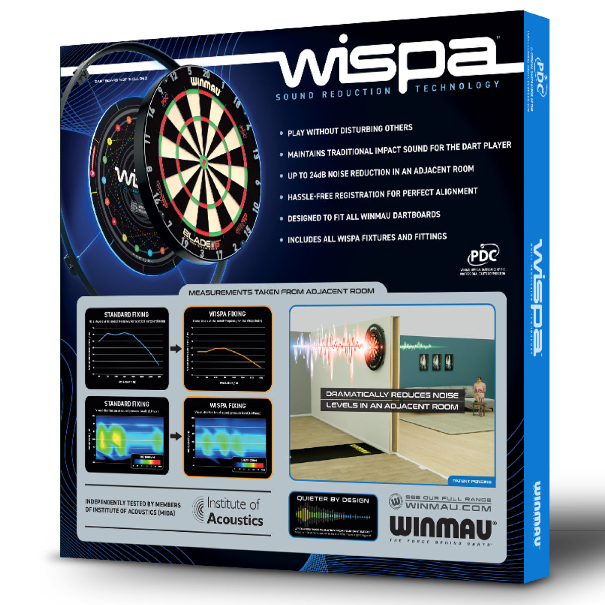 Wispa Sound Reduction System by Winmau – Double Top Darts