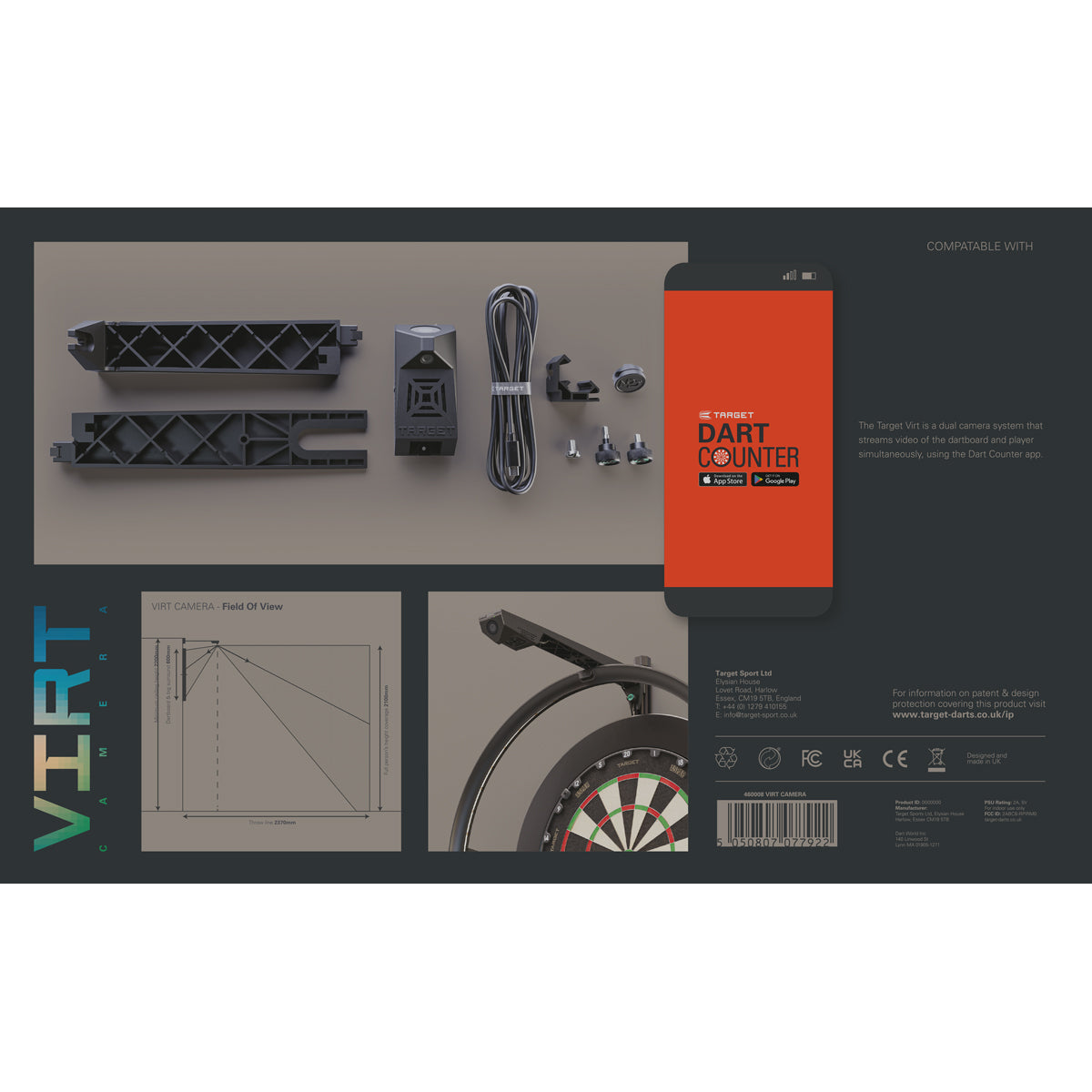Virt Camera by Target – Double Top Darts