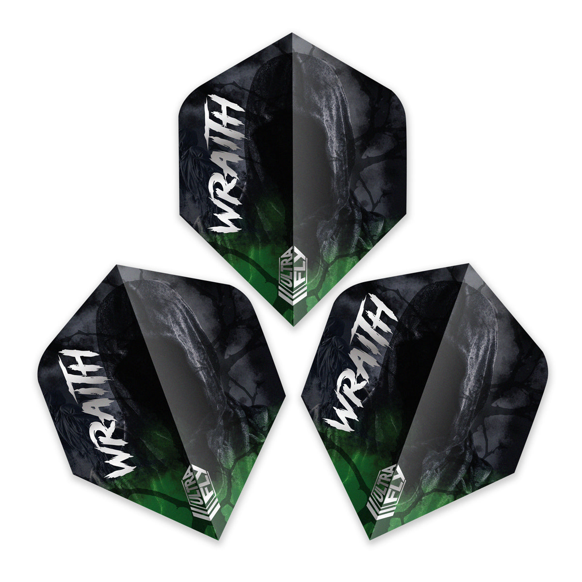 Wraith Ultrafly Plus Dart Flights by Unicorn – Double Top Darts