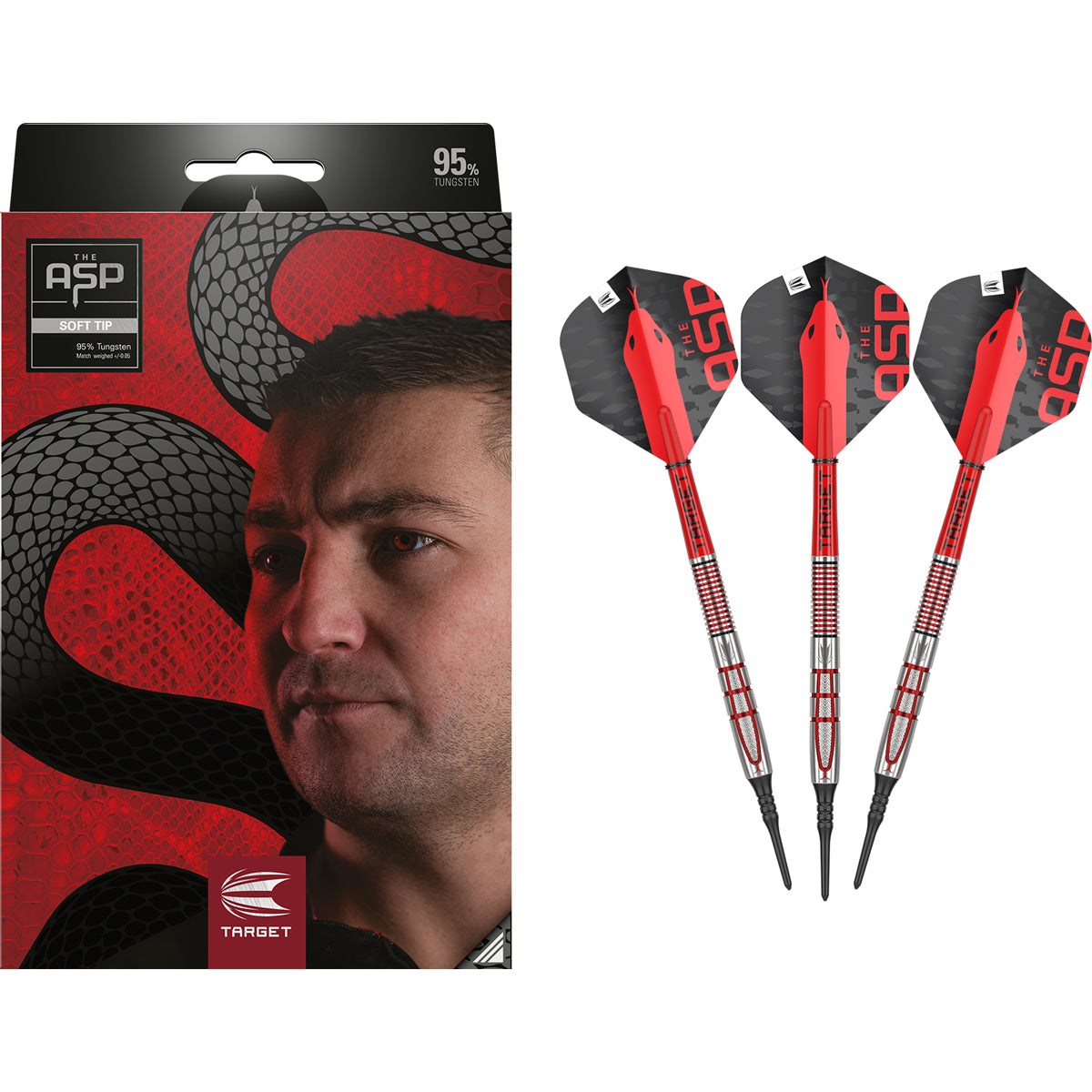 Nathan Aspinall G2 95% Tungsten Soft Tip Darts by Target – Double Top Darts