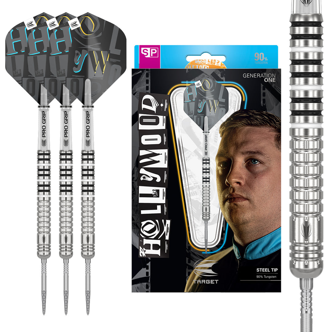 Chris Dobey G1 90% Tungsten Steel Tip Darts by Target – Double Top Darts
