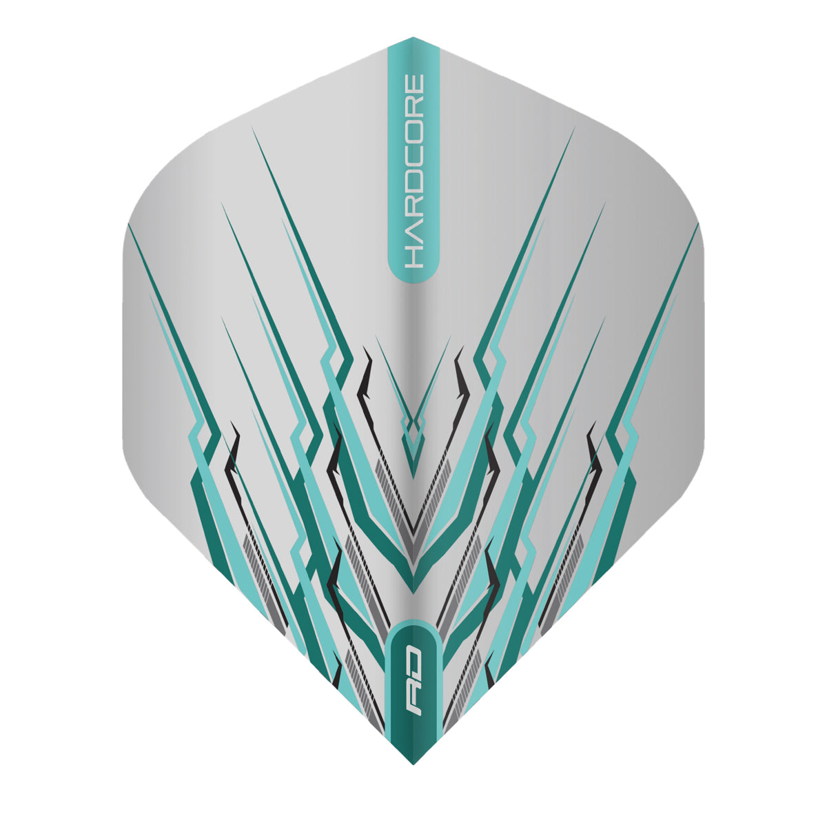 Hardcore Snakebite Light Blue Mohawk Standard Dart Flights by Red Drag ...