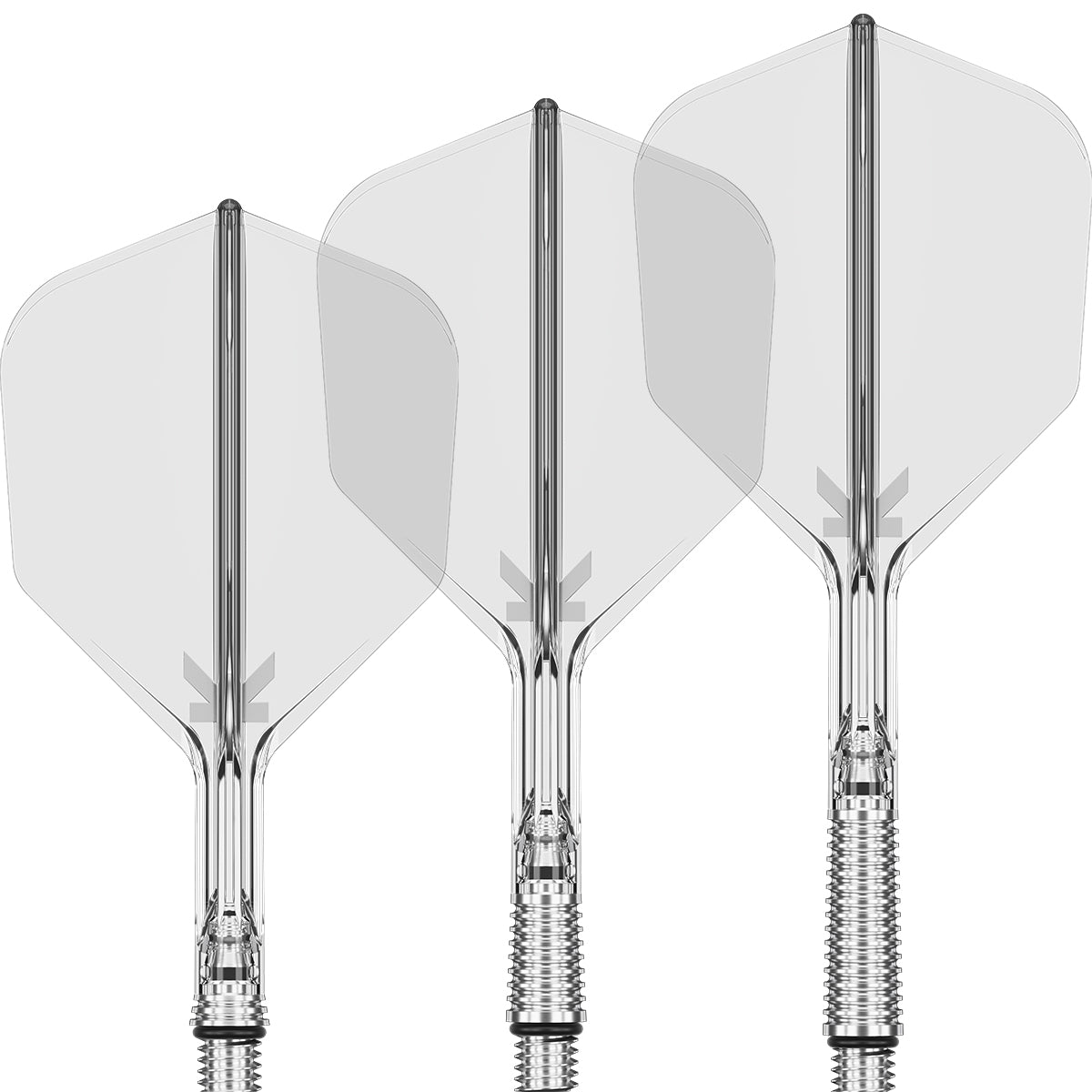 Target K-Shift Clear No6 Integrated Flights & Shafts – Double Top Darts