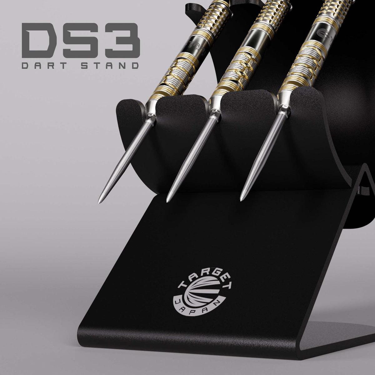 Target Japan DS3 02 Black Dart Stand – Double Top Darts