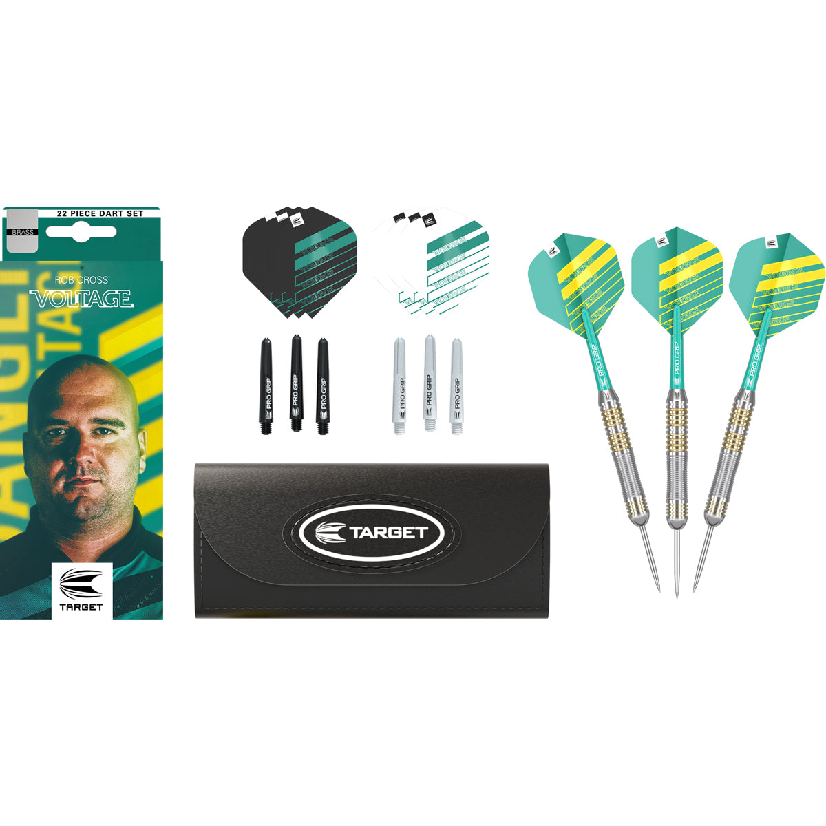 Rob Cross Brass Steel Tip Darts by Target – Double Top Darts