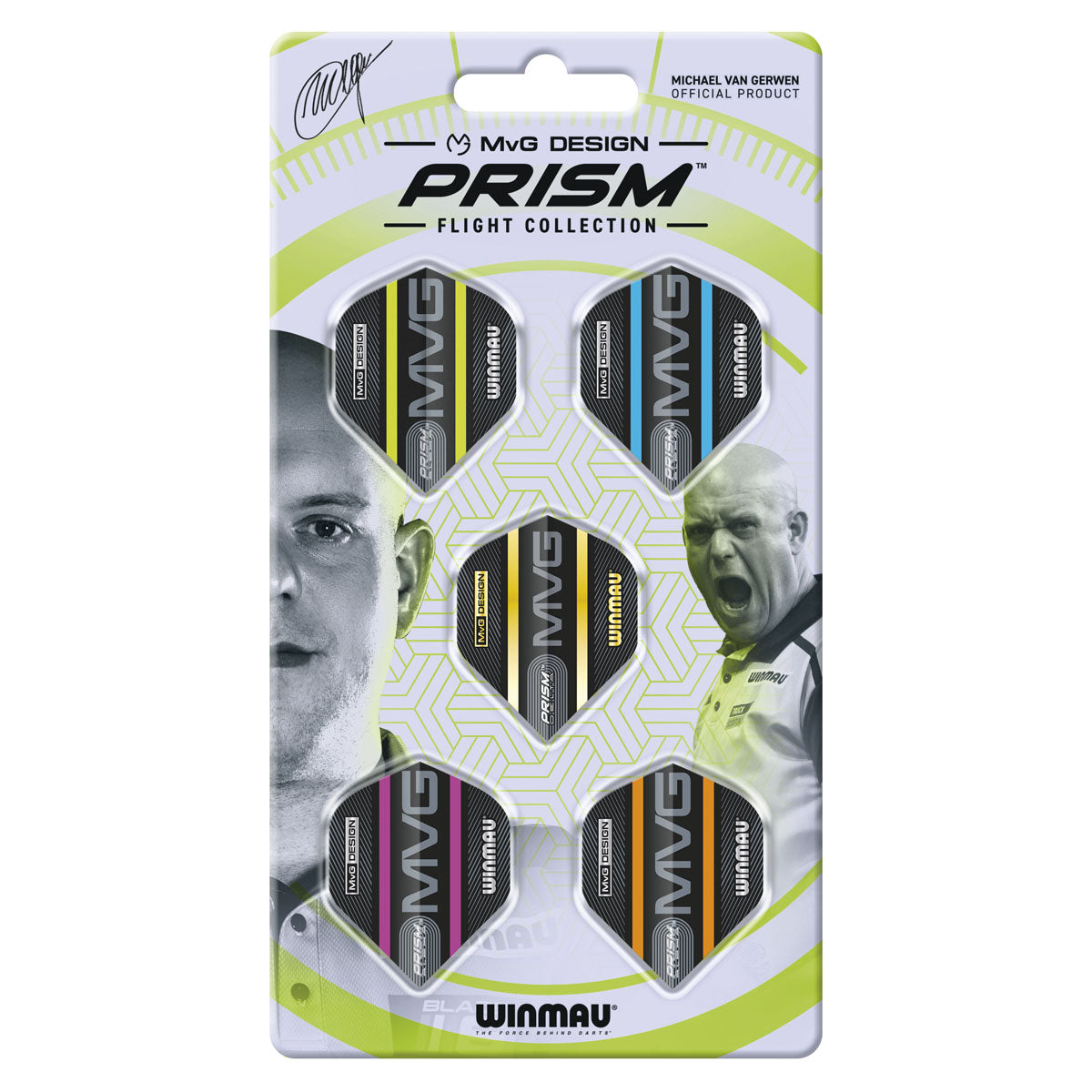 MVG Prism Dart Flight Collection by Winmau – Double Top Darts