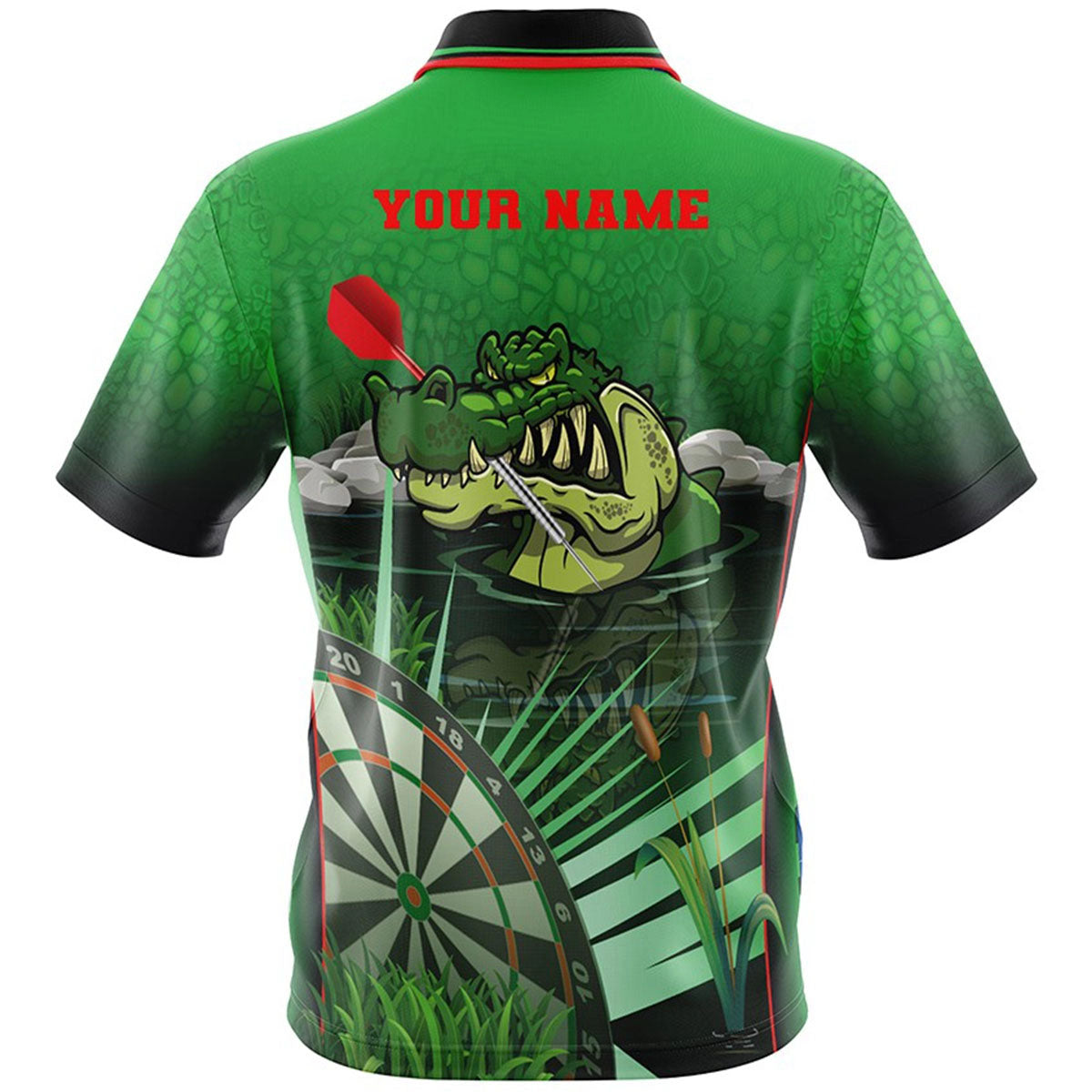 Croc-O-Dart Custom Dart Shirt – Double Top Darts