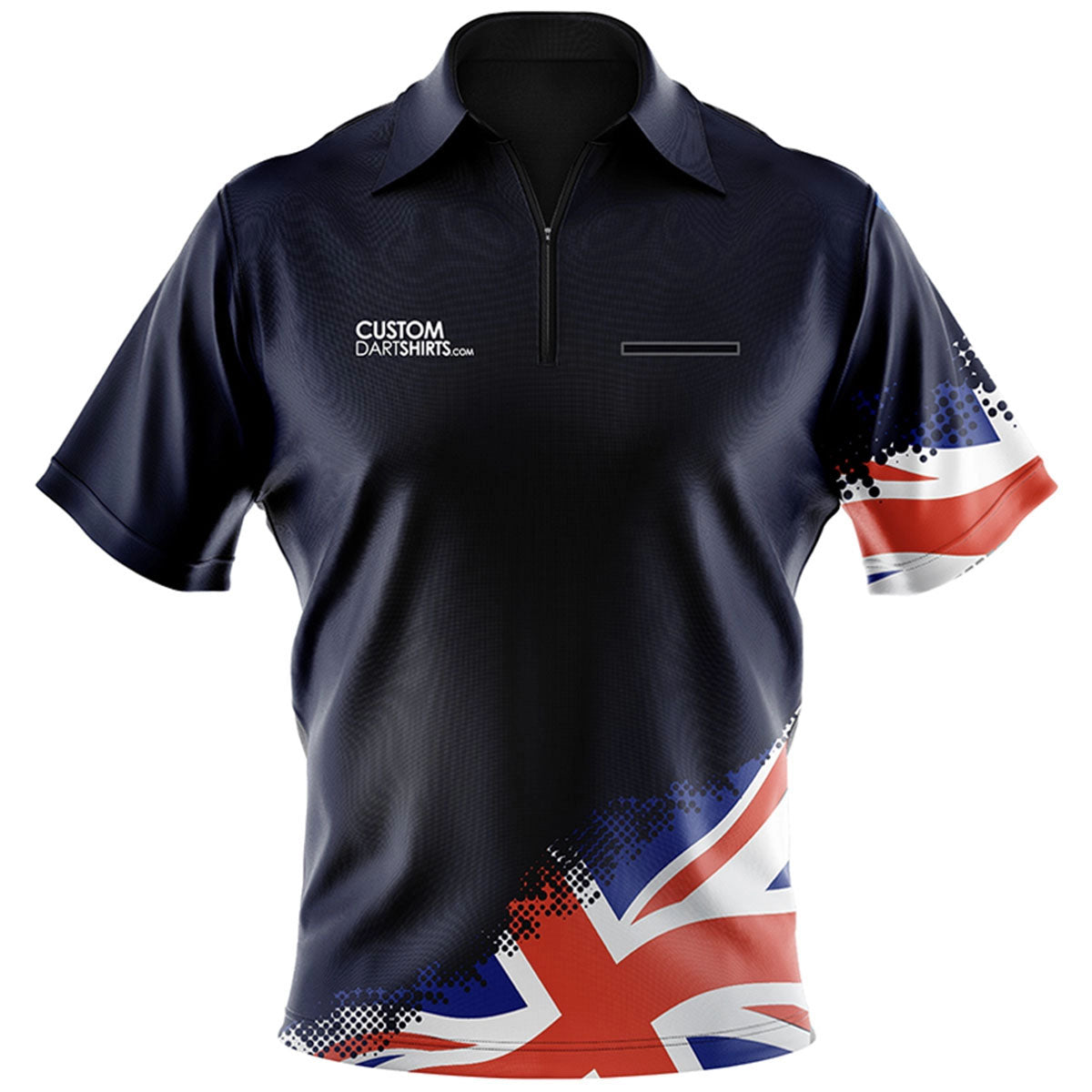 British Bulldog Custom Dart Shirt – Double Top Darts